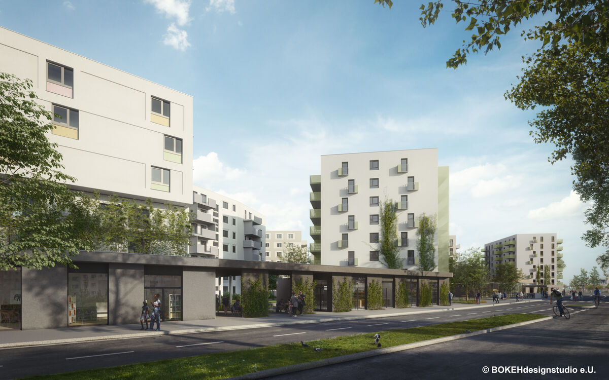 22., Leben in der Kagraner Flur – BPL A2: Autofreies Wohnquartier